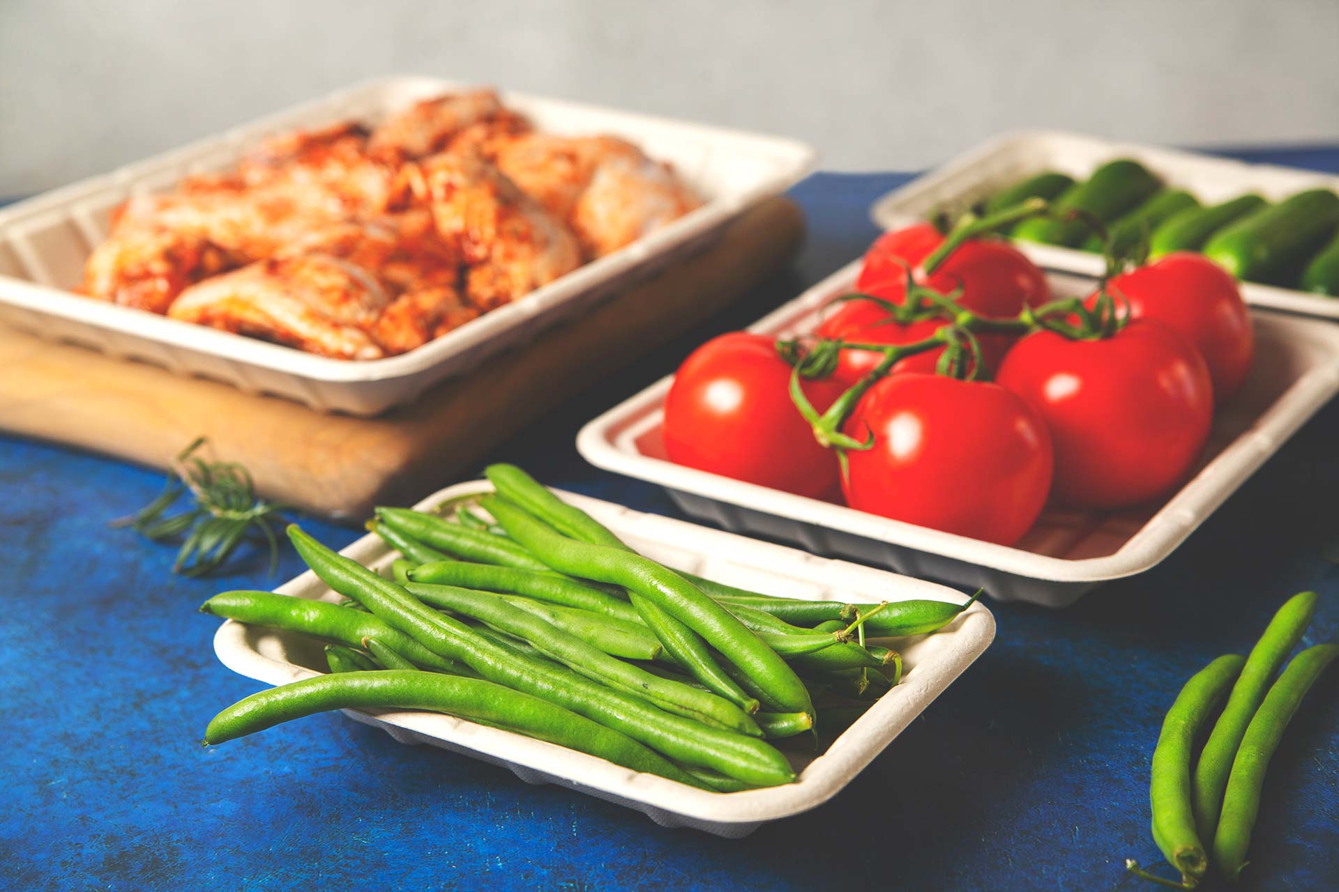 Sugarcane food trays – Rockingham Packaging