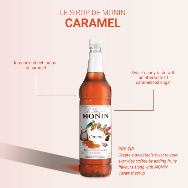 Monin Syrup Caramel 1lt – Rockingham Packaging